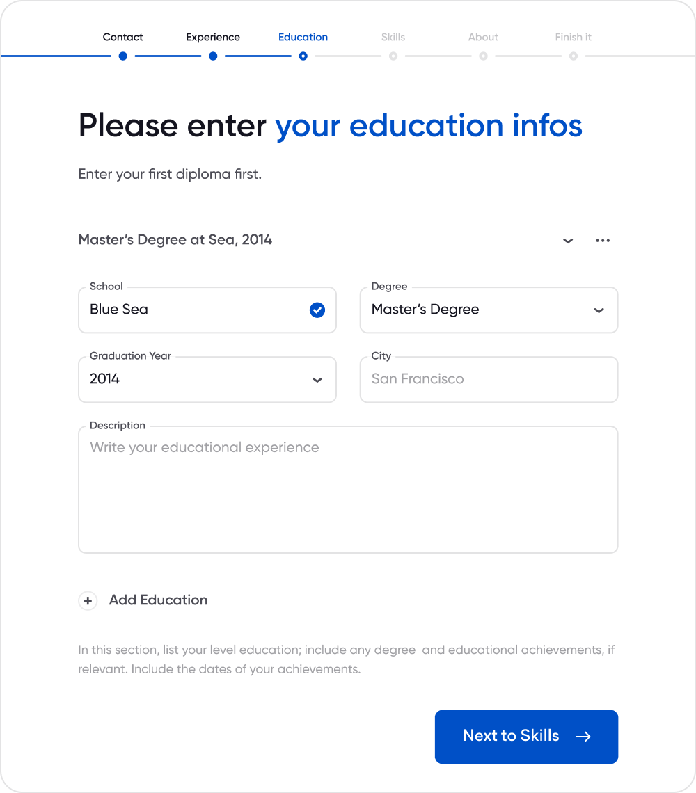 Best Online CV/Resume Builder - Resumizeme