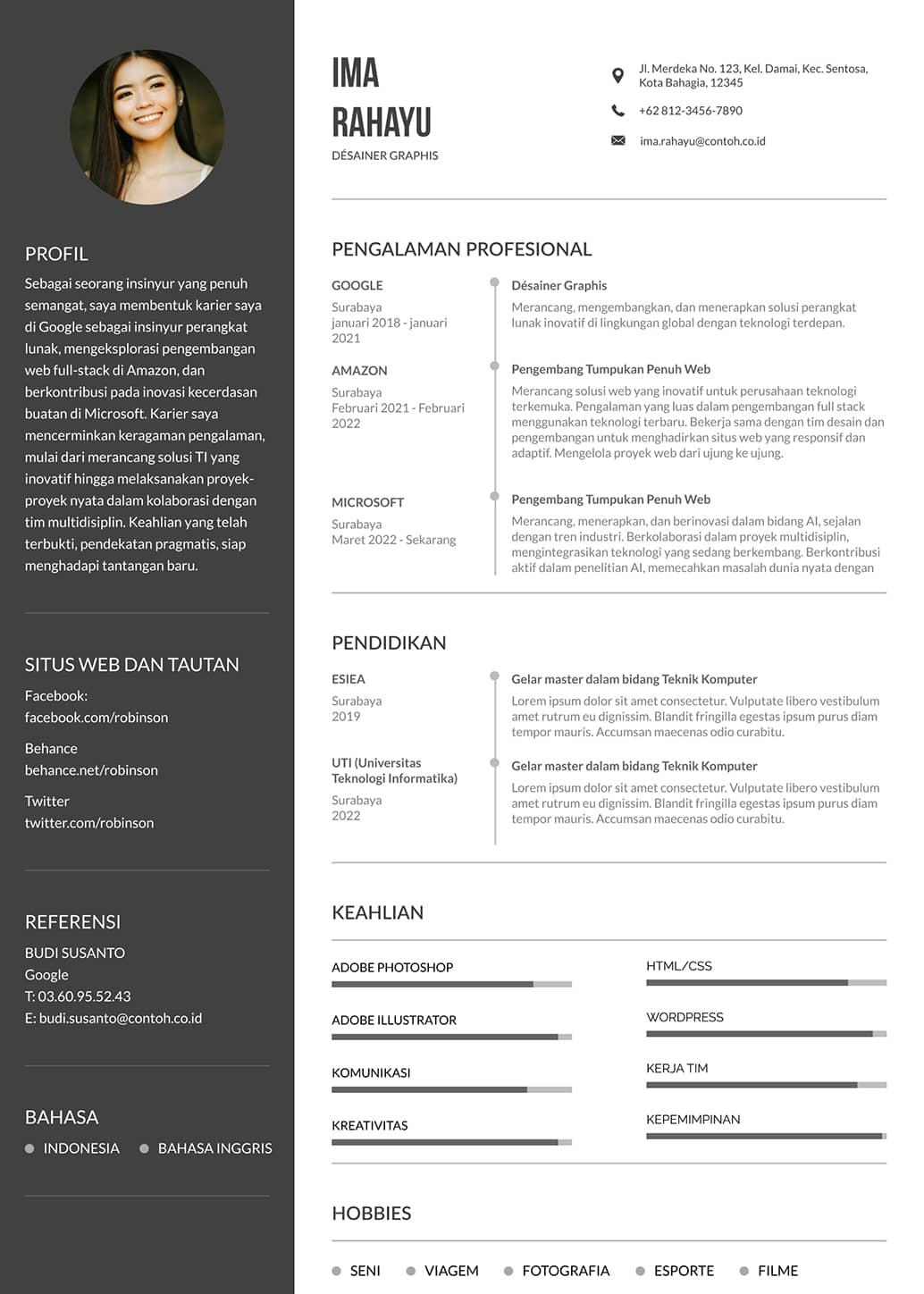 Best Online CV/Resume Builder - Elegantcv
