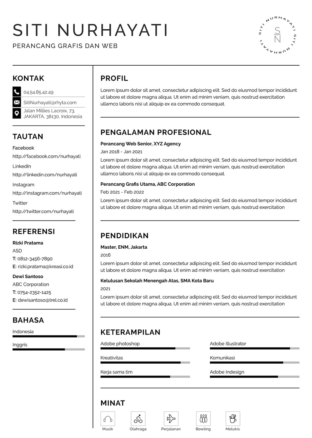 Best Online CV/Resume Builder - Elegantcv